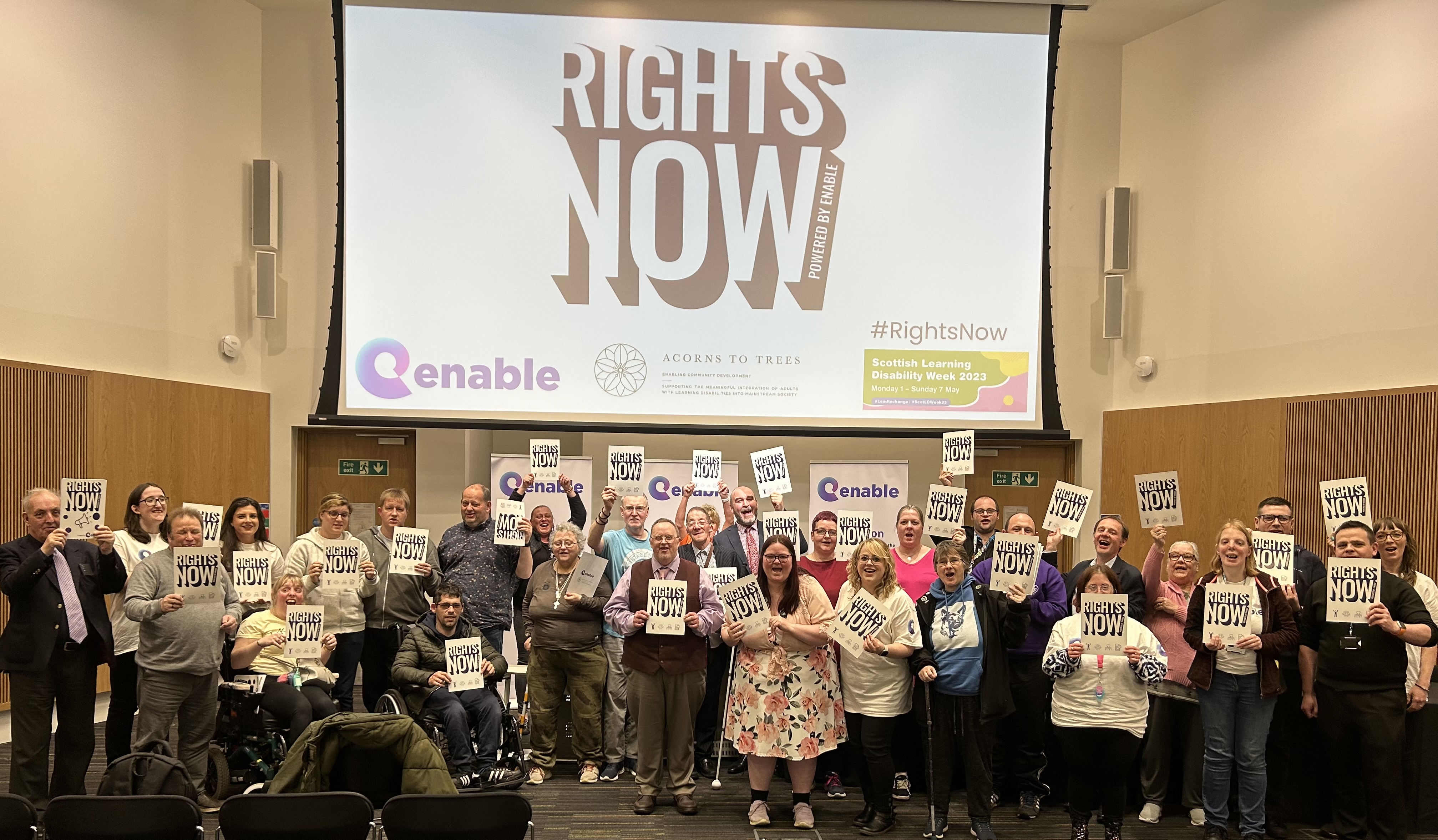 Enable calls for Rights Now! | Enable